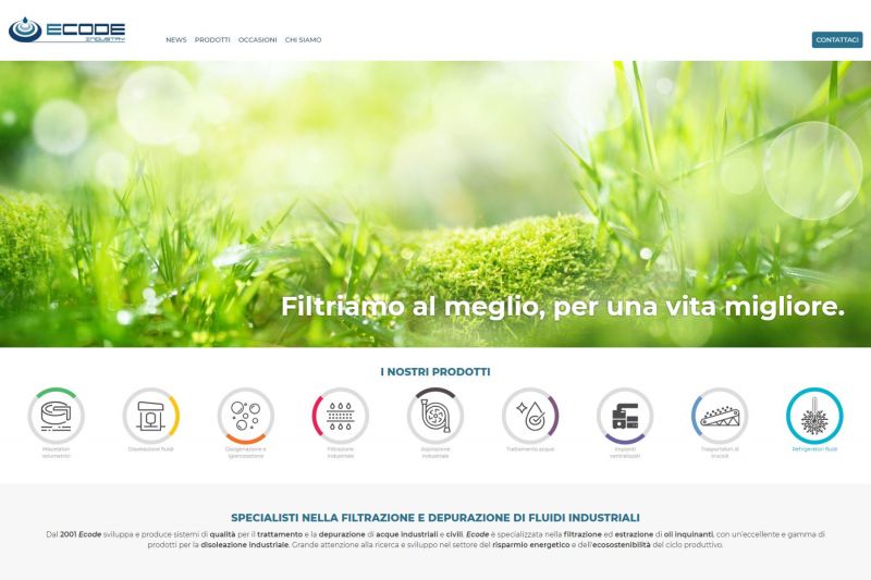 Nuovo sito web per Ecode - News - Ecode Industry S.r.l. - Piacenza